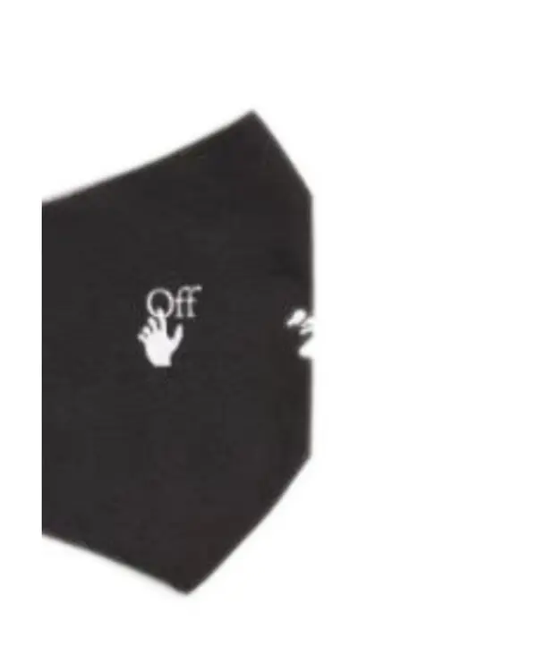 Off-White Hands Off Logo Face Mask