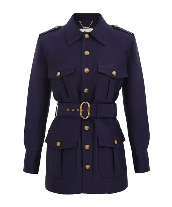 Zimmermann Hypnotic Utility Jacket - Ink