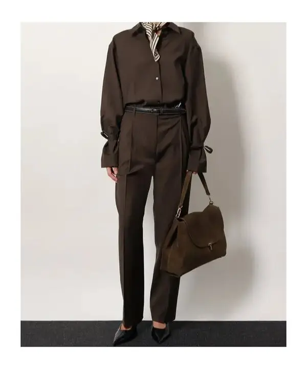 TOTEME Tie Cuff Shirt