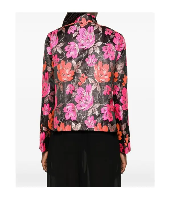 Comme Des Garçons Floral Jacquard Jacket
