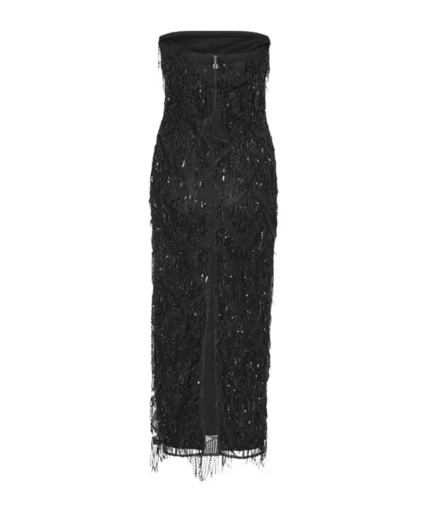 ROTATE BY BIRGER CHRISTENSEN Sequinned Midi Tube Dress