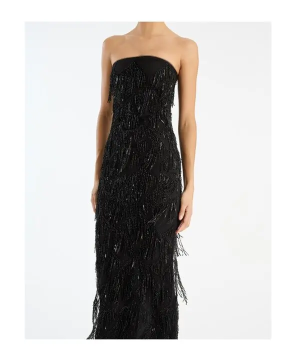 ROTATE BY BIRGER CHRISTENSEN Sequinned Midi Tube Dress
