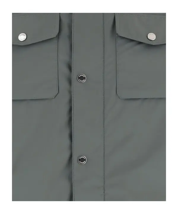MOORER Fenzi Stu High Neck Jacket - Gray