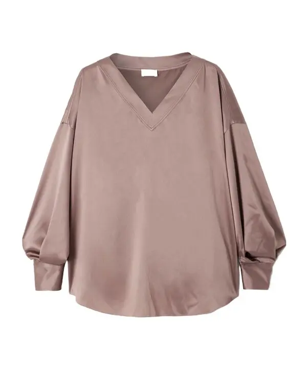 Brunello Cucinelli Long Sleeve V-neck Shirt - C4272