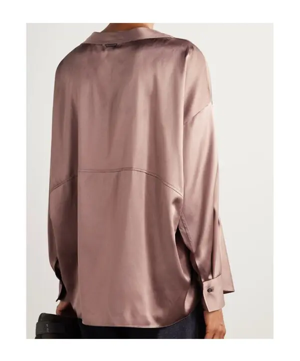 Brunello Cucinelli Long Sleeve V-neck Shirt - C4272
