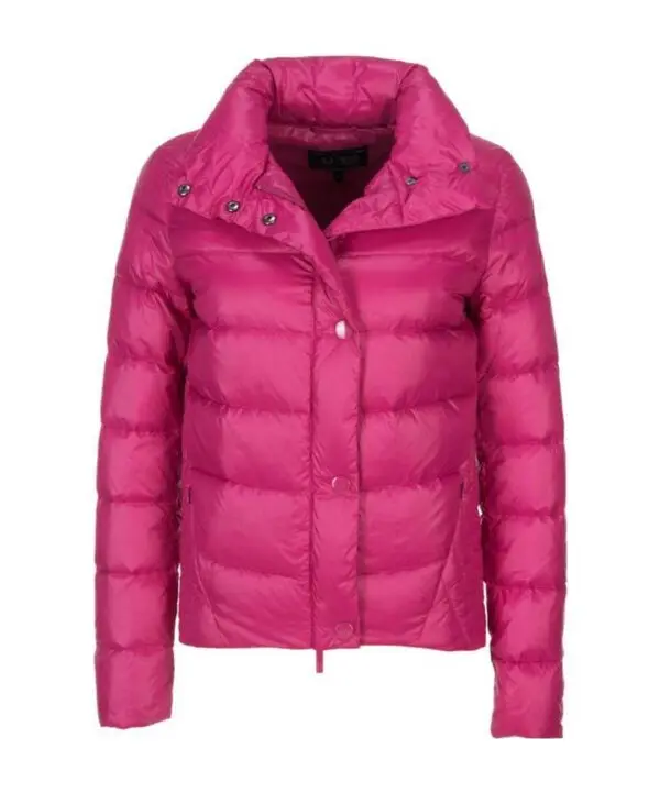 Emporio Armani Quilted Jacket With Stand Collar