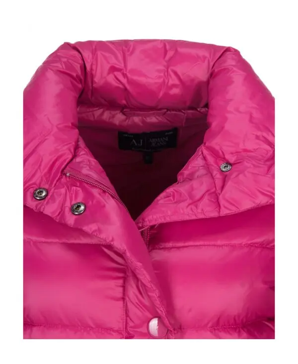 Emporio Armani Quilted Jacket With Stand Collar