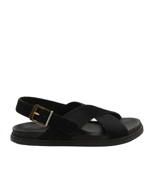 THE ROW Crossover Strapped Sandals