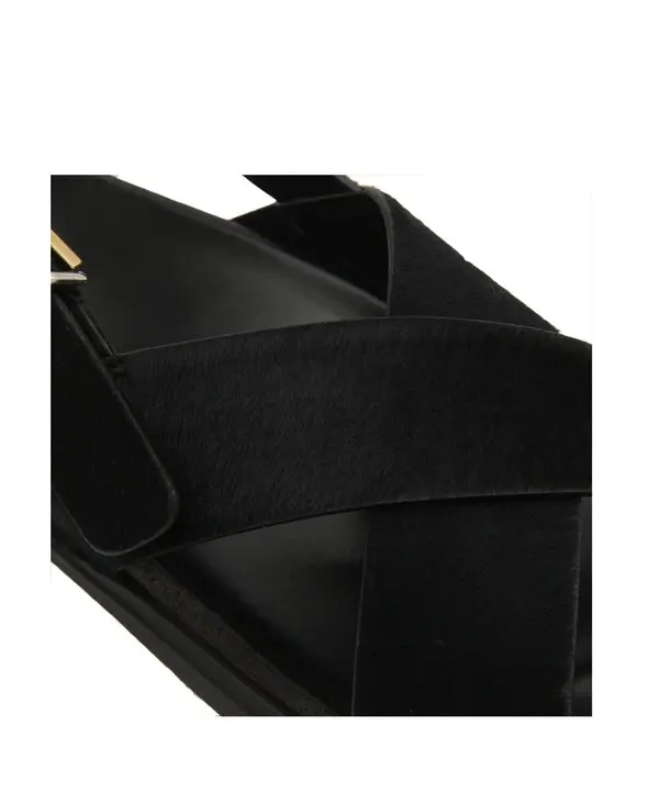 THE ROW Crossover Strapped Sandals