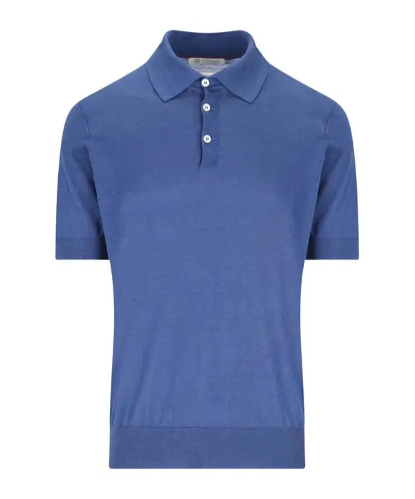 Brunello Cucinelli Fine Knit Polo Shirt