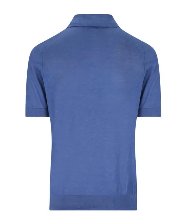 Brunello Cucinelli Fine Knit Polo Shirt