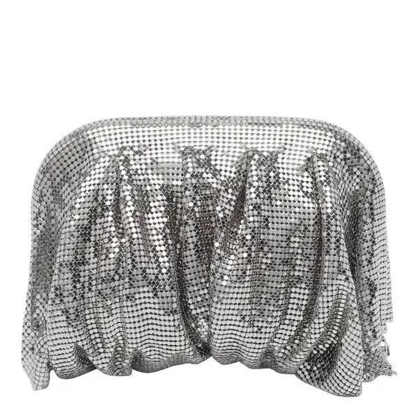 Benedetta Bruzziches Venus La Petite Crystal Clutch Bag - Gray