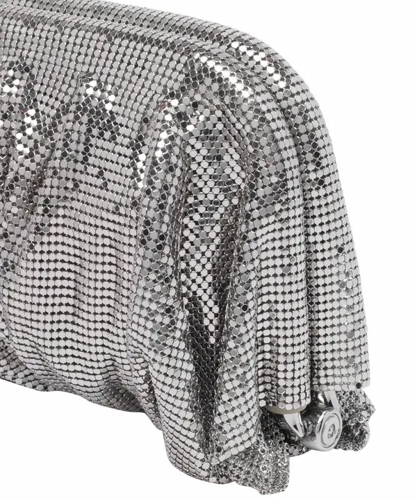 Benedetta Bruzziches Venus La Petite Crystal Clutch Bag - Gray