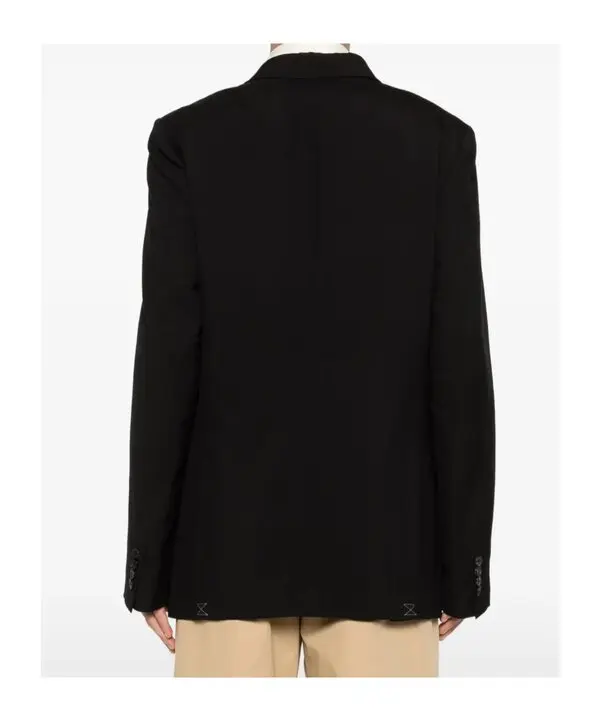 Dries Van Noten Double-breasted Suit Jacket - Black