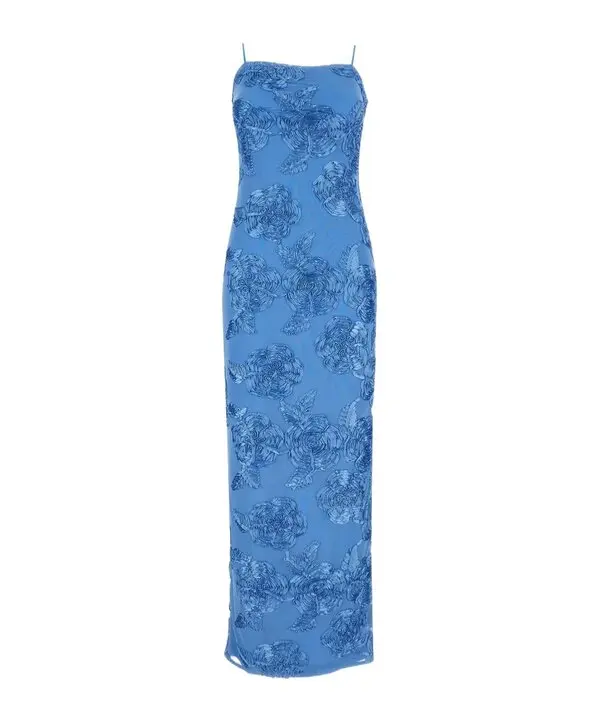 ROTATE BY BIRGER CHRISTENSEN Floral Maxi Dress