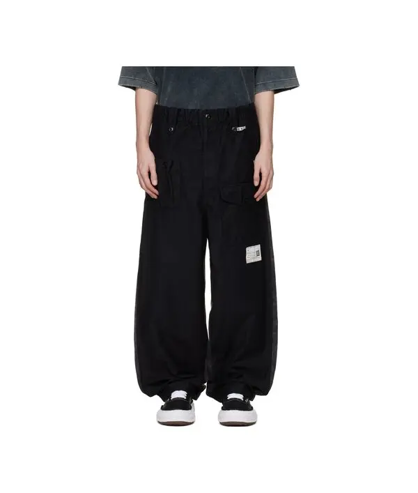 Mihara Yasuhiro Sweat Pants Combined Cargo Pants