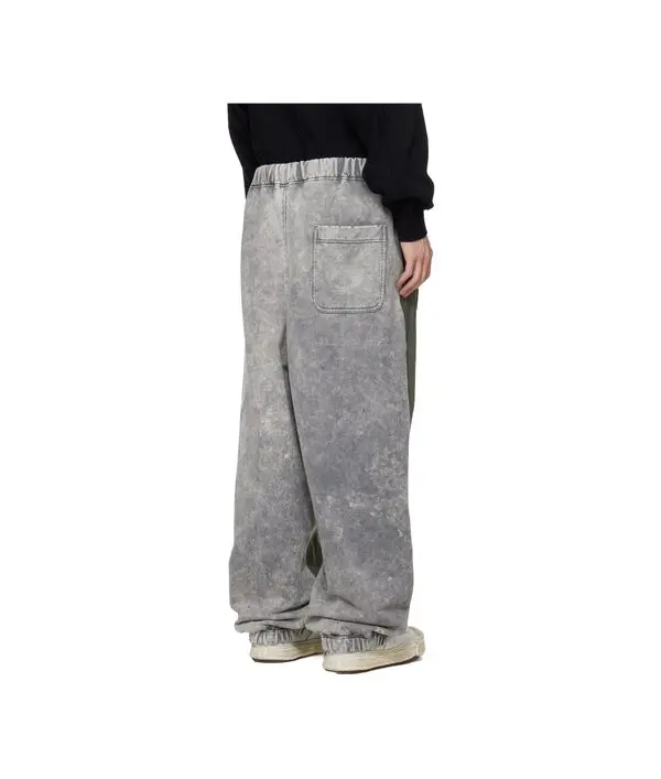 Mihara Yasuhiro Patchwork Cargo Pants - Green
