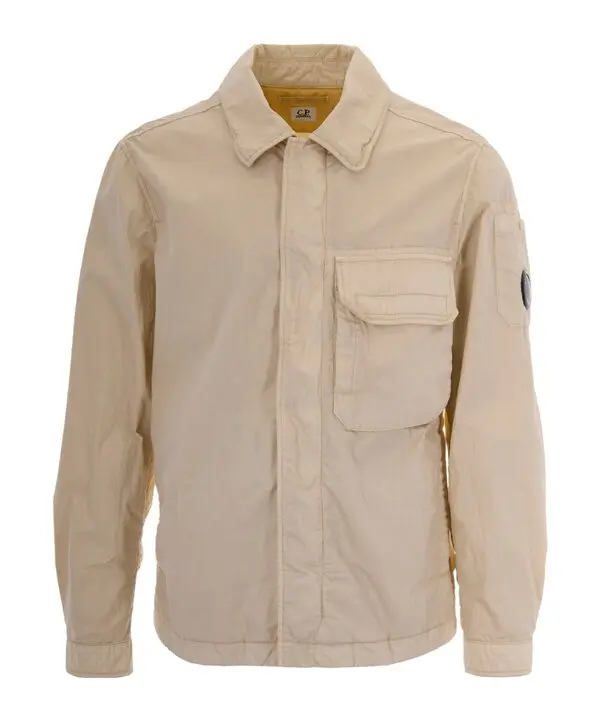 C.P. COMPANY Utility Pocket Shirt - Beige