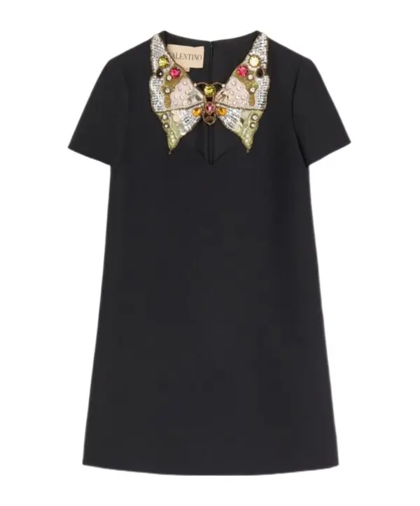 Valentino Garavani Embellished Butterfly Bow Dress - No
