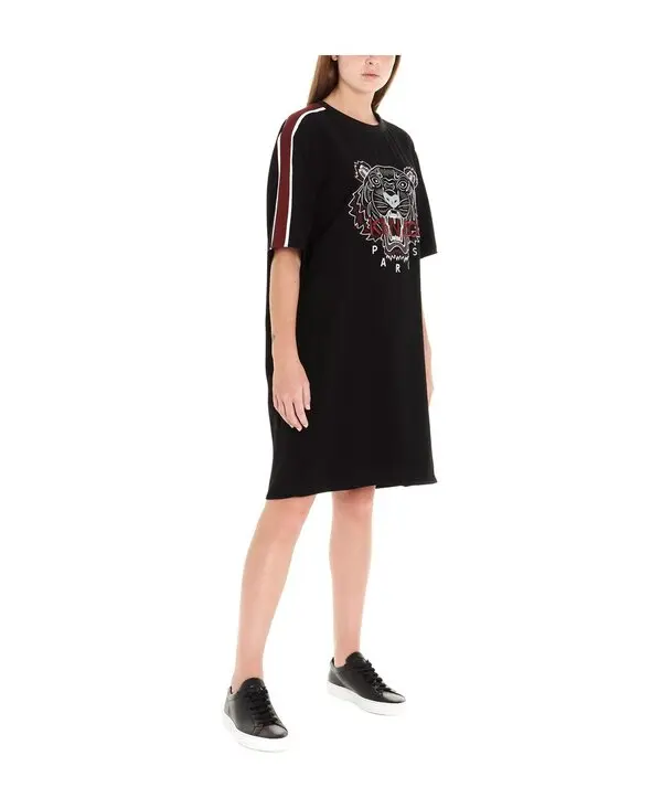 Kenzo Tiger Head Embroidered Dress