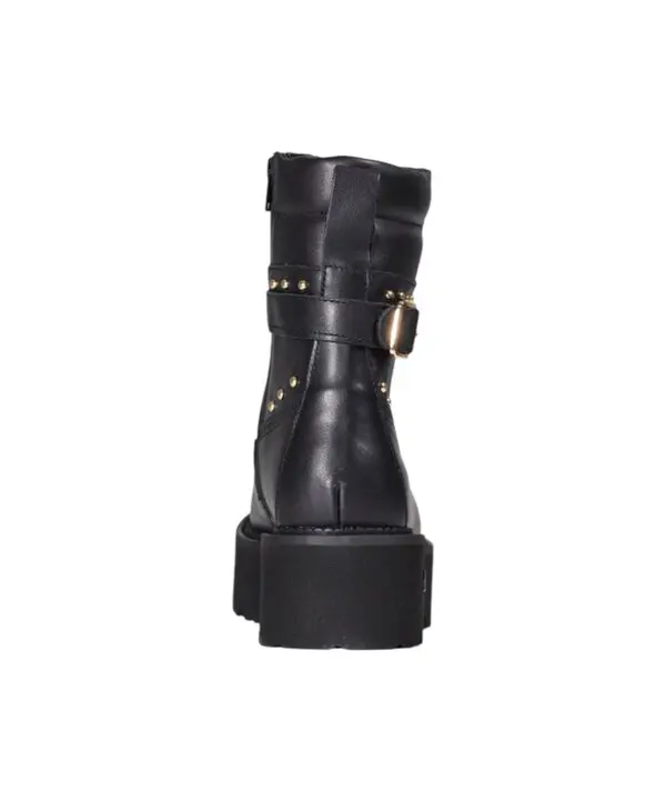 Cult Gaia Round Toe Embellished Ankle Boots