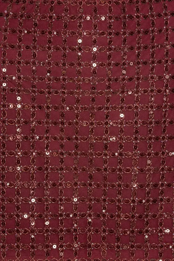 ROTATE BY BIRGER CHRISTENSEN Beaded Mini Skirt - Red