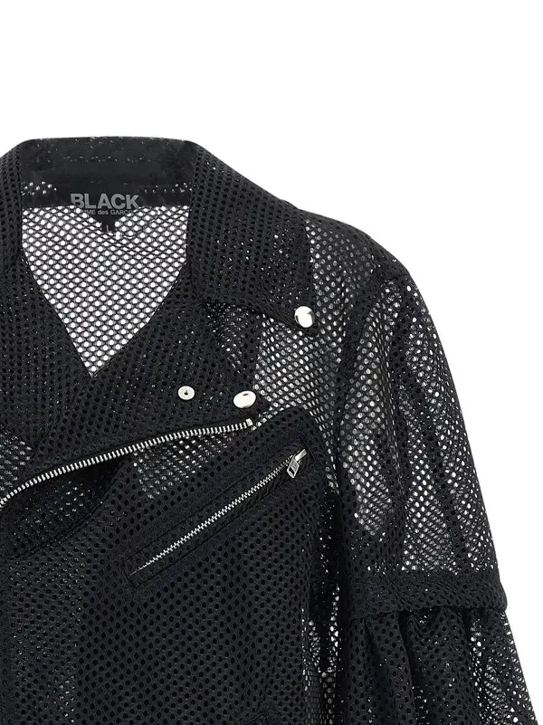 Comme Des Garçons Balloon Sleeve Mesh Jacket