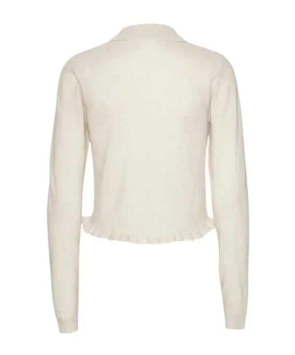 ROTATE BY BIRGER CHRISTENSEN Ruffled Hem Cardigan - No