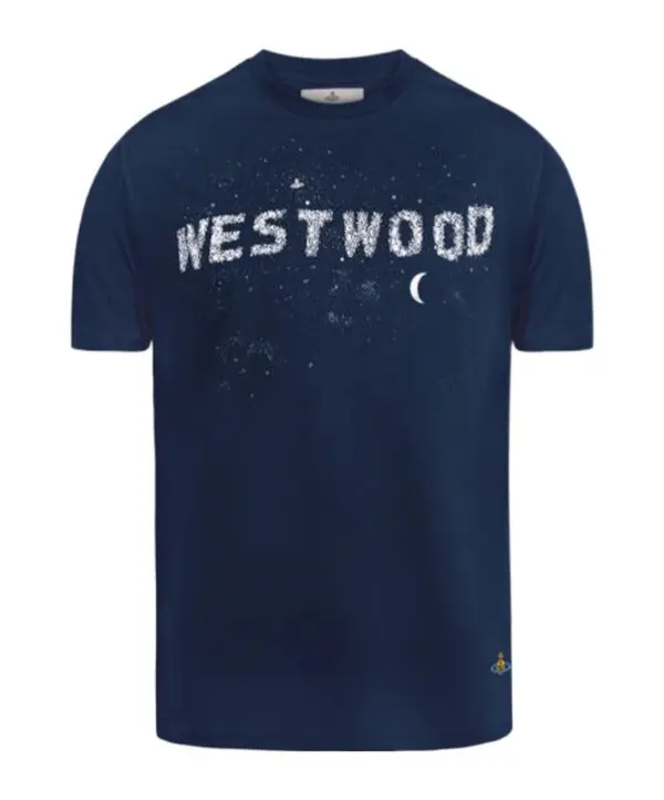 VIVIENNE WESTWOOD Nana Classic T-shirt - Navy Blue