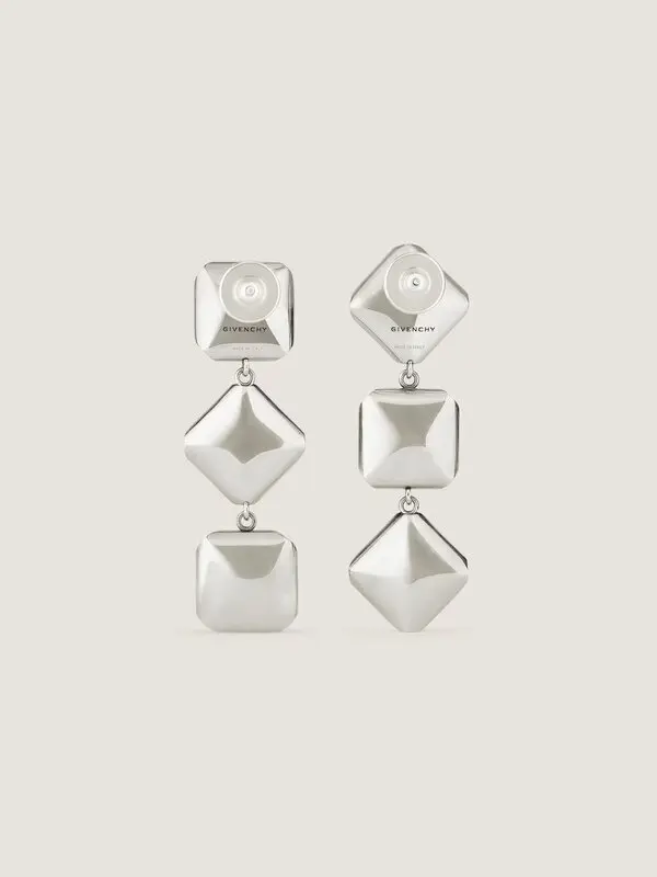 Givenchy Deconstructed Crystal Drop Earrings