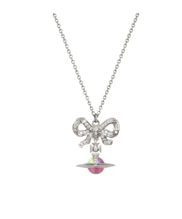 VIVIENNE WESTWOOD Octavie Pendant Necklace - Gray