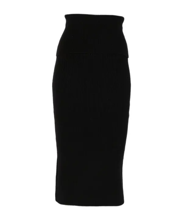 IRO PARIS Ribbed Knit Midi Skirt