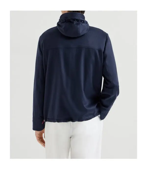 Brunello Cucinelli Lightweight Flannel Parka