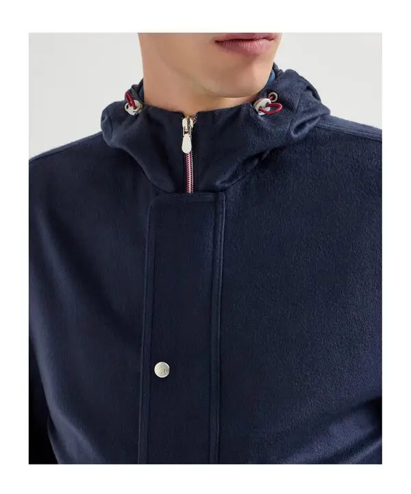 Brunello Cucinelli Lightweight Flannel Parka