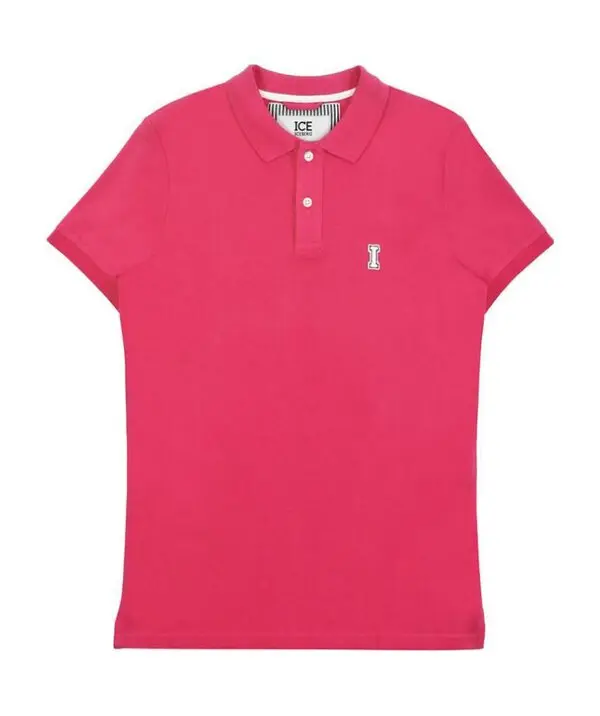 Iceberg Logo Polo Shirt - Red