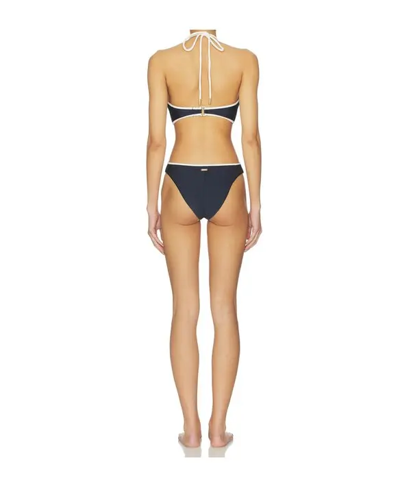 Cult Gaia Halterneck Cut-out One-piece Swimsuit