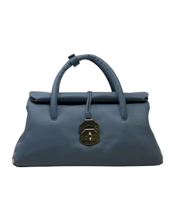 ZANELLATO Logo Handbag - Blue