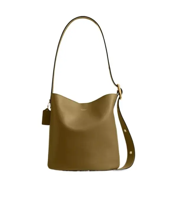 COACH Bleecker Bucket Bag - Brass/muted Olive