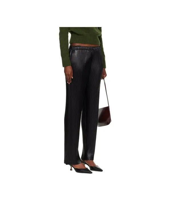 Issey Miyake Pleated Trousers - Black