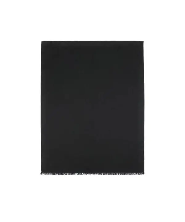 Emporio Armani Logo Scarf - Black