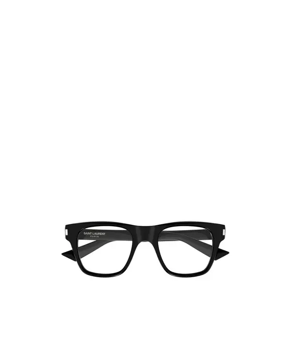 Saint Laurent Square Frame Eyeglasses - Black
