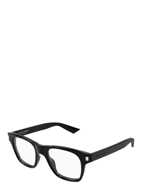 Saint Laurent Square Frame Eyeglasses - Black