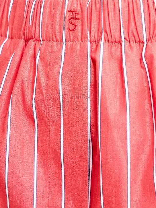 THE FRANKIE SHOP Lui Striped Shorts