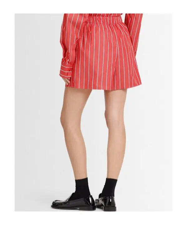 THE FRANKIE SHOP Lui Striped Shorts