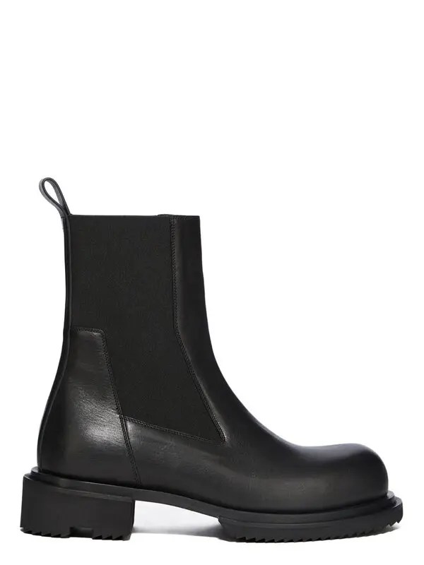 Rick Owens Lug Sole Chelsea Boots - Black