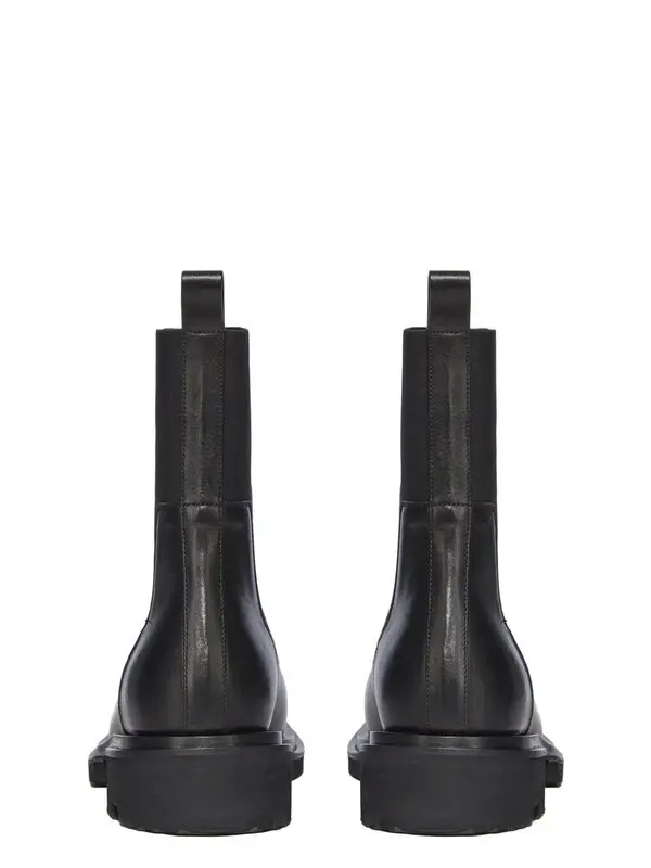 Rick Owens Lug Sole Chelsea Boots - Black