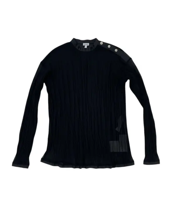 Loewe Long Sleeve Pleated Top