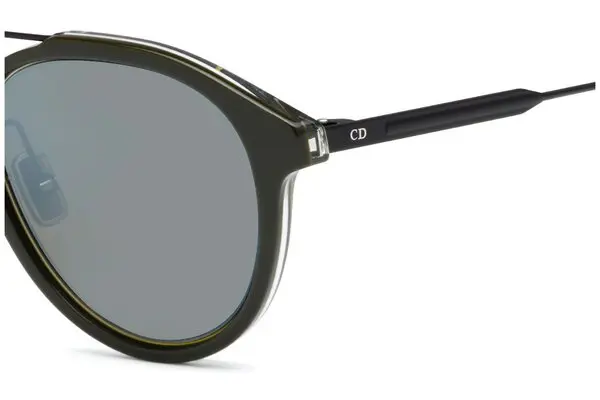 Dior Aviator Sunglasses With Logo Detail - Gray