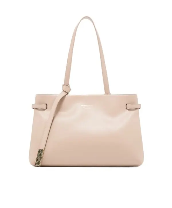 Emporio Armani Top Handle Shoulder Bag - Light Brown