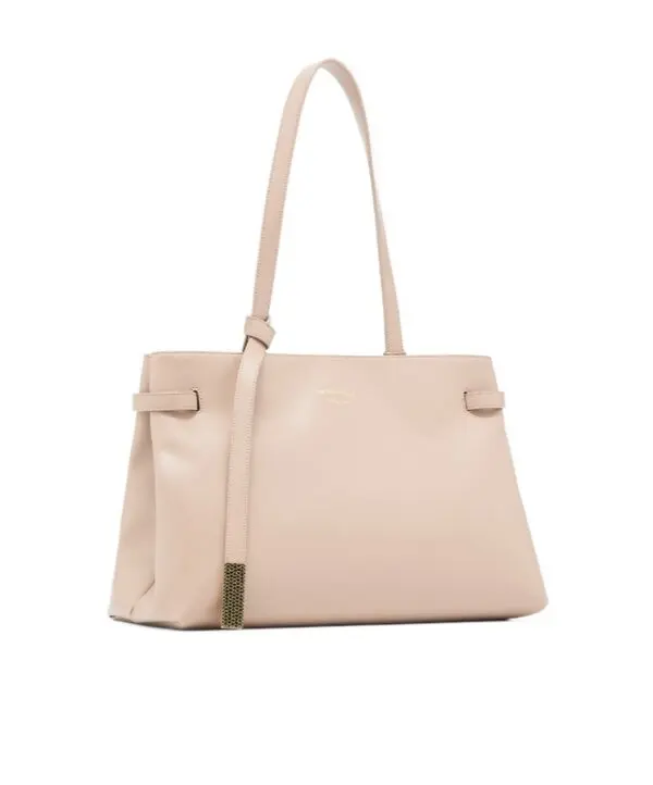 Emporio Armani Top Handle Shoulder Bag - Light Brown